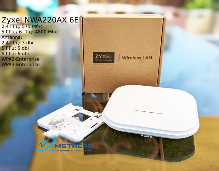 NWA220AX-6E Zyxel (NWA220AX-6E-EU0101F) ჻ Купити NWA220AX Access Point ...